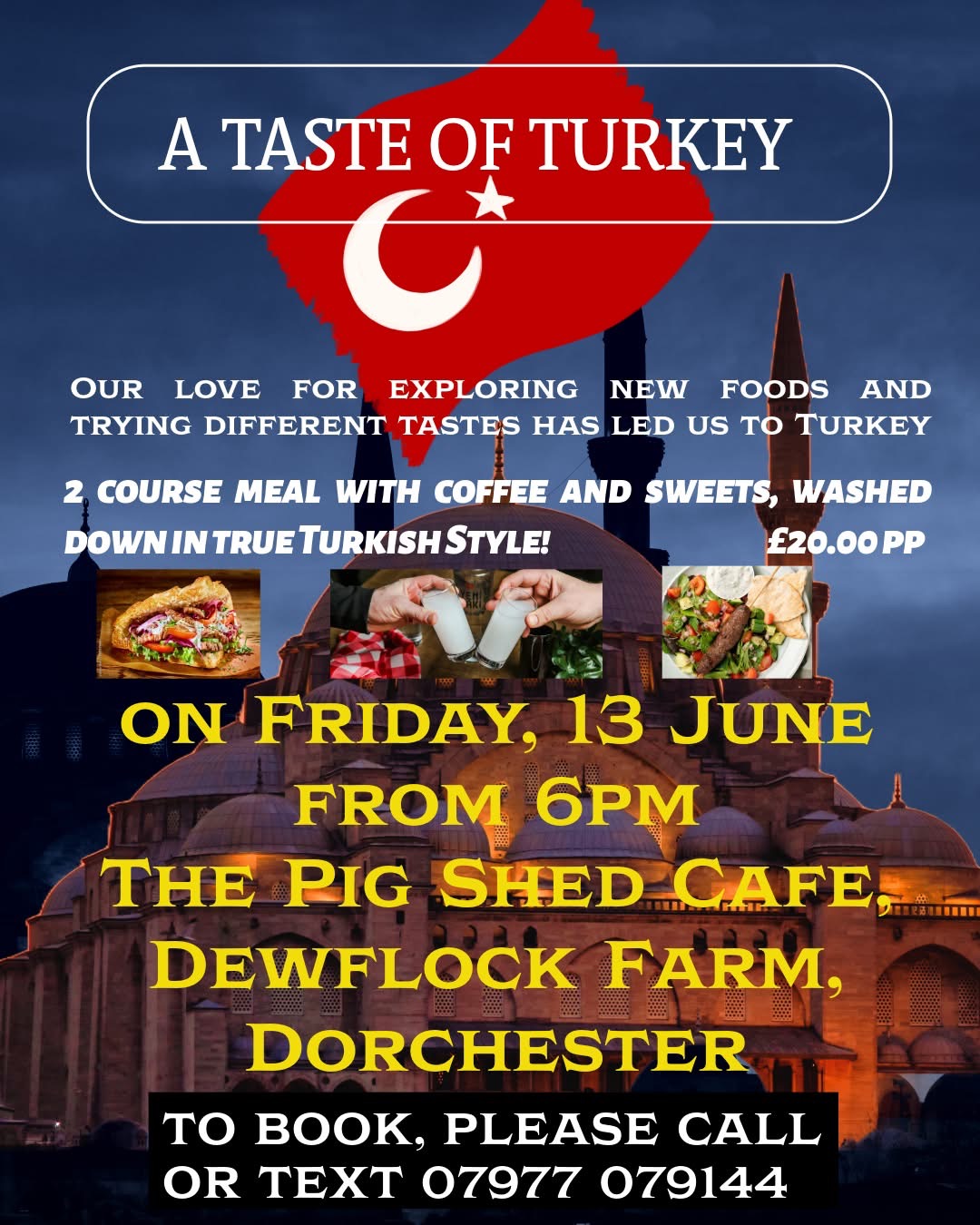 Turkish Night on the Farm – Dewflock Farm